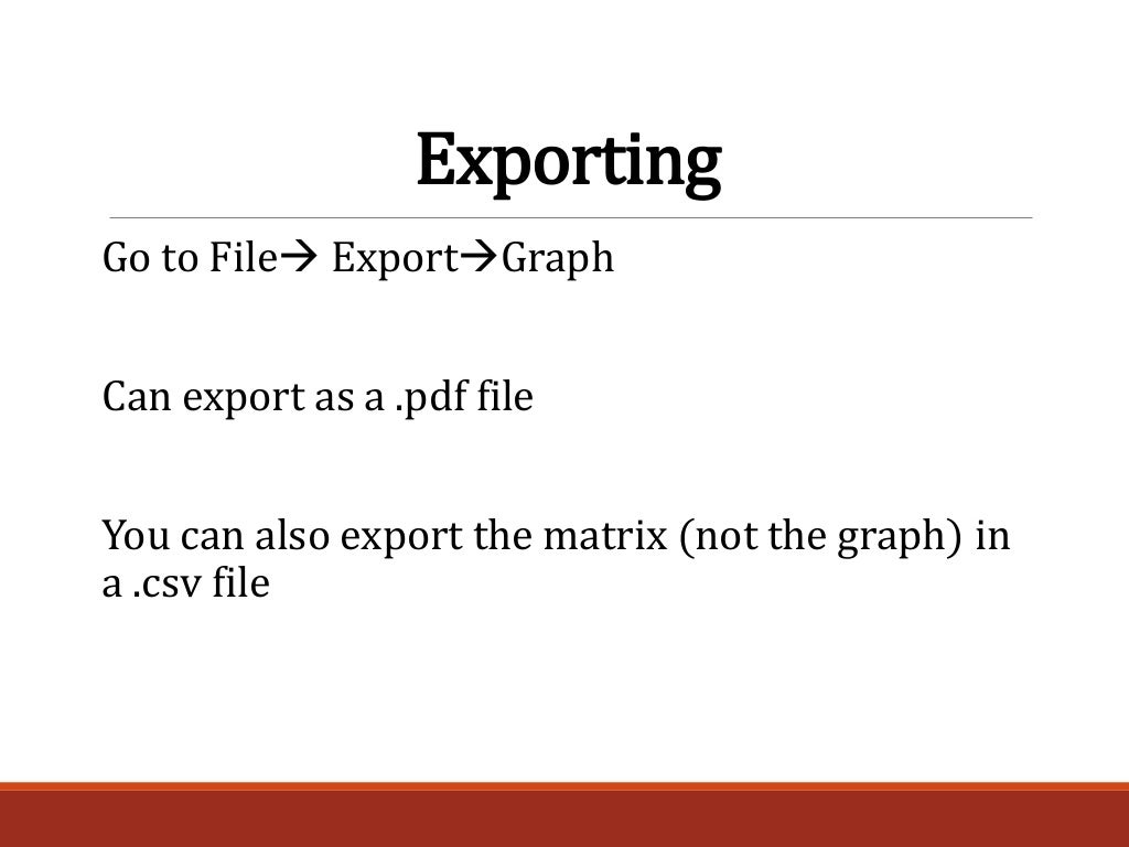 Basics Gephi Tutorial