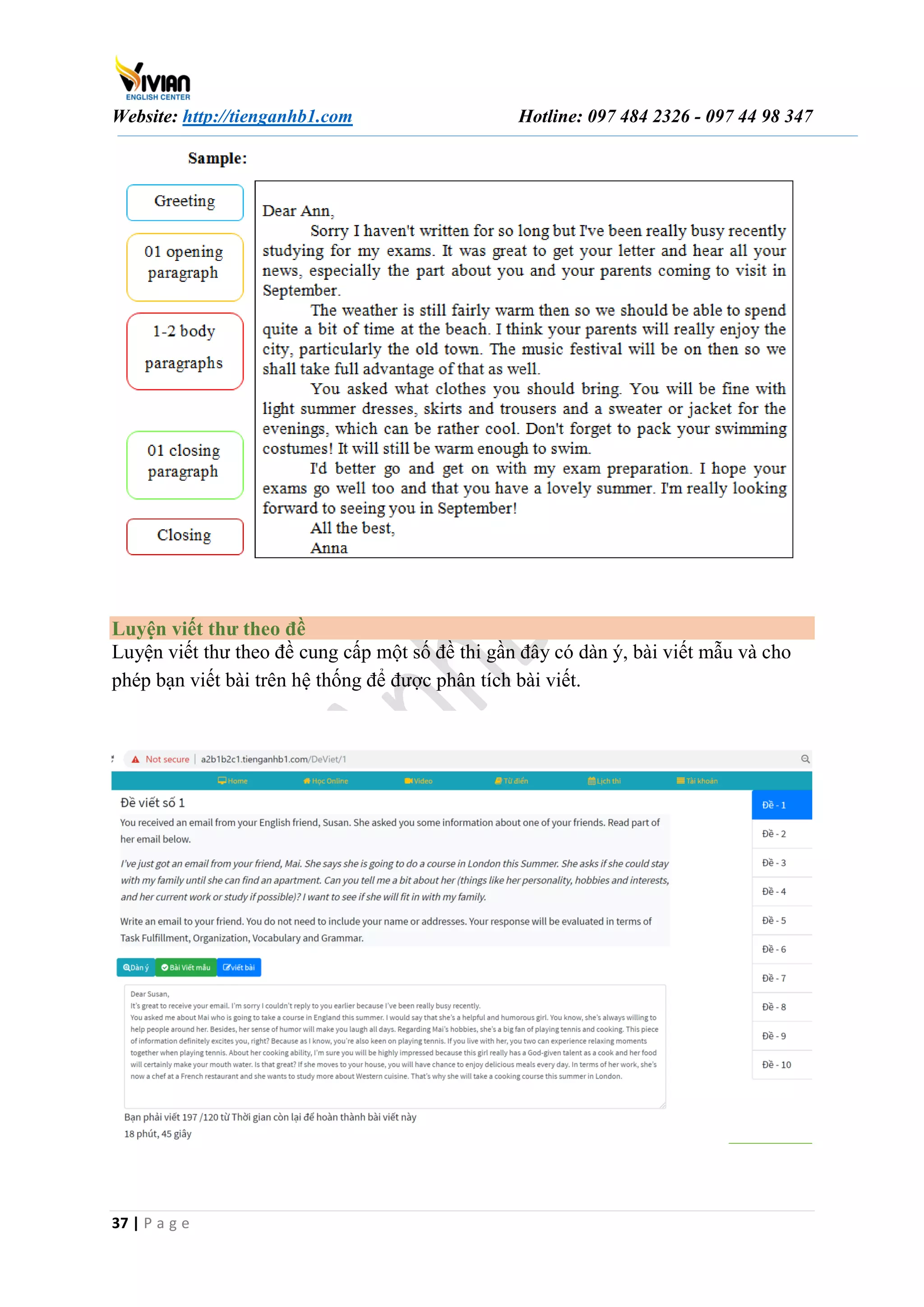 Cẩm nang luyện thi b1,b2.theo định dạng vstep.version 4.0 | PDF