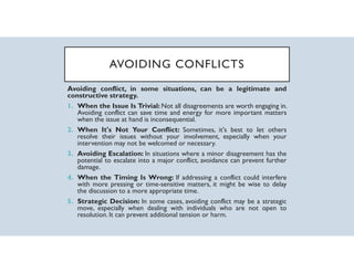Conflict management | PDF
