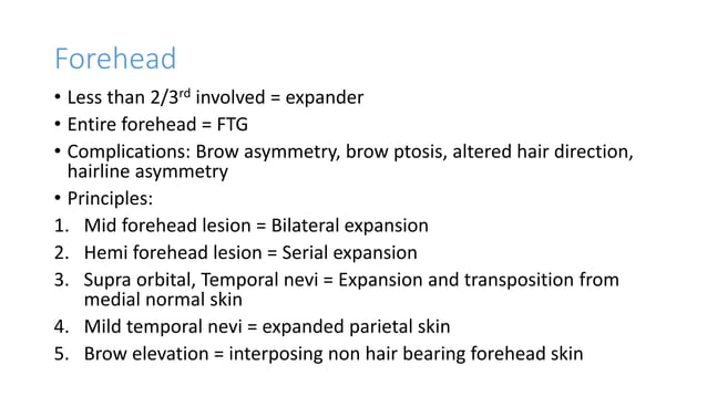 Congenital Melanocytic Nevi + Tissue Expander | PPTX