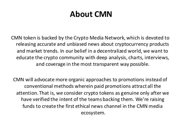 Cmn to showcase its innovations at crypto expo dubai 2021 | DOCX
