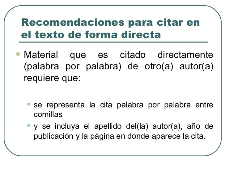 Diferentes Formas De Citar En Apa - Citas Adultos En Aragon