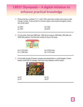 Cmo sample-papers-for-class-2 | PDF