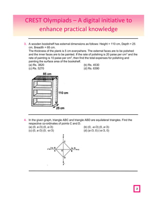 Cmo sample-papers-for-class-9 | PDF
