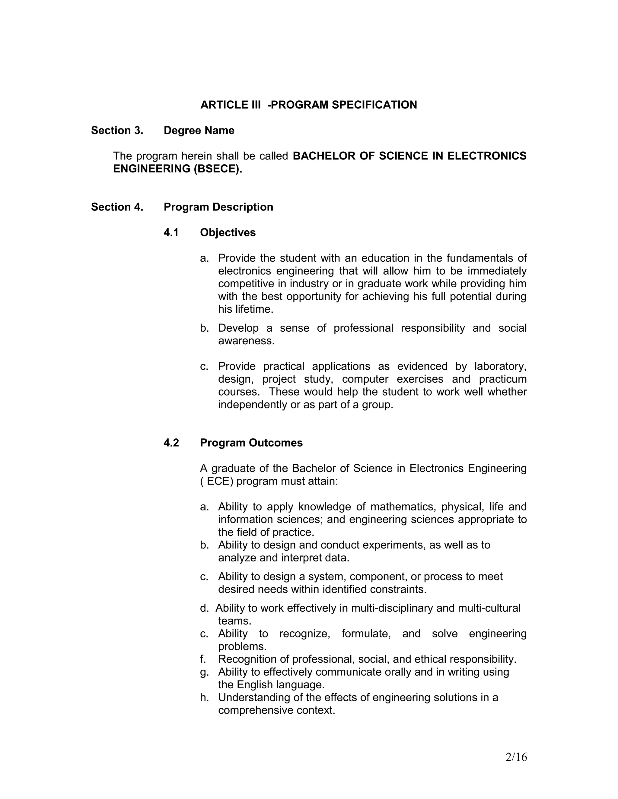 Cmo 24, s. 2008 approved ps for the bs ece v 2 (1) | DOC