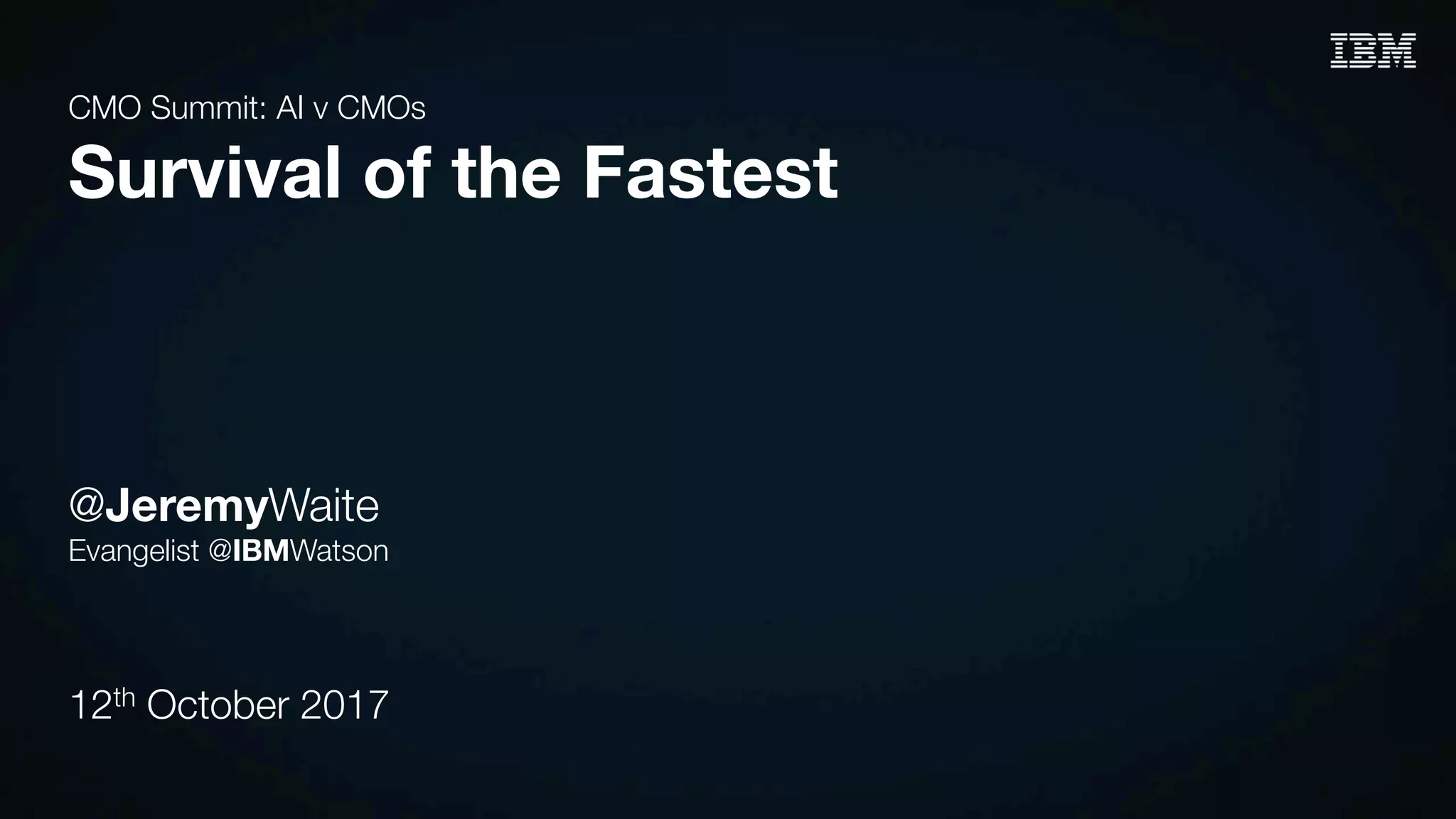 CMO Summit 2017 | PDF