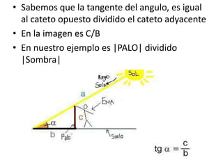 Cómo conocer el ángulo de inclinación con el Sol | PPTX
