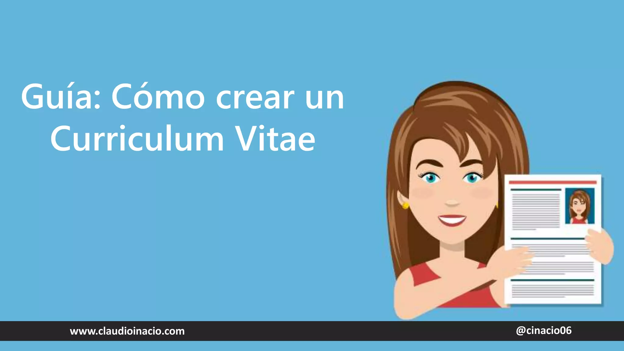 Cómo crear un curriculum vitae perfecto en 2019 | PPTX