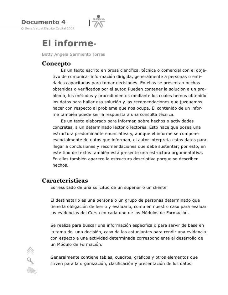 Cómo elaborar un informe