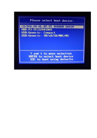 Cómo entrar a la BIOS paso a paso en windows 7 | PDF