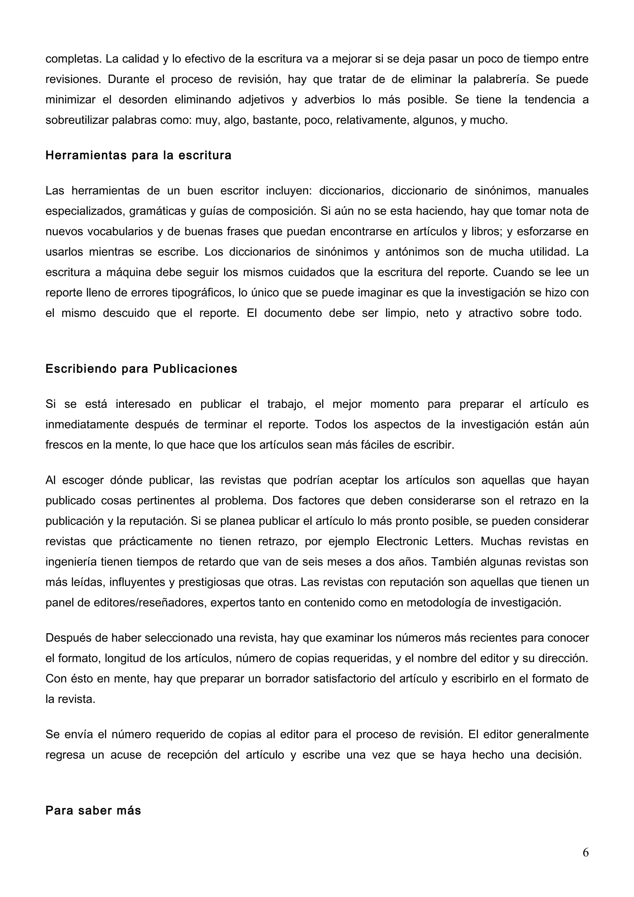 CóMo Escribir Un Reporte De InvestigacióN | DOC