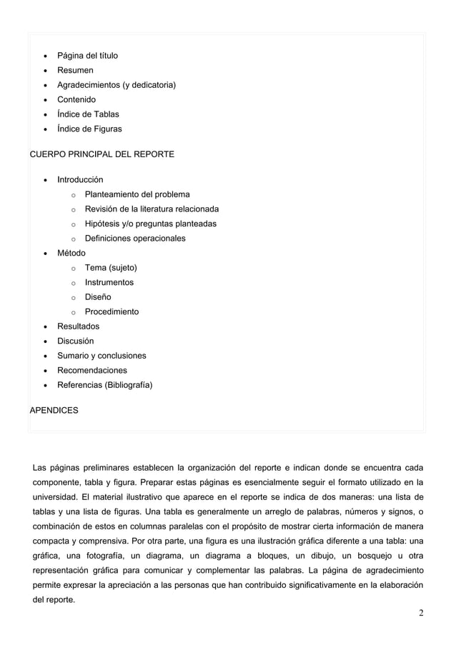 CóMo Escribir Un Reporte De InvestigacióN | DOC