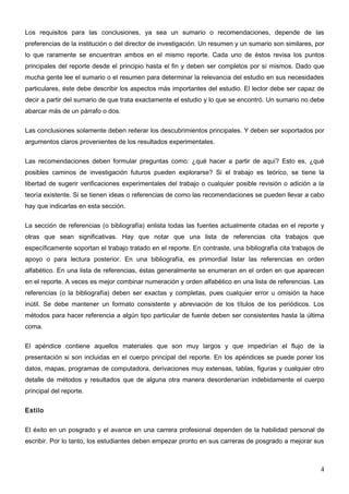 CóMo Escribir Un Reporte De InvestigacióN | DOC