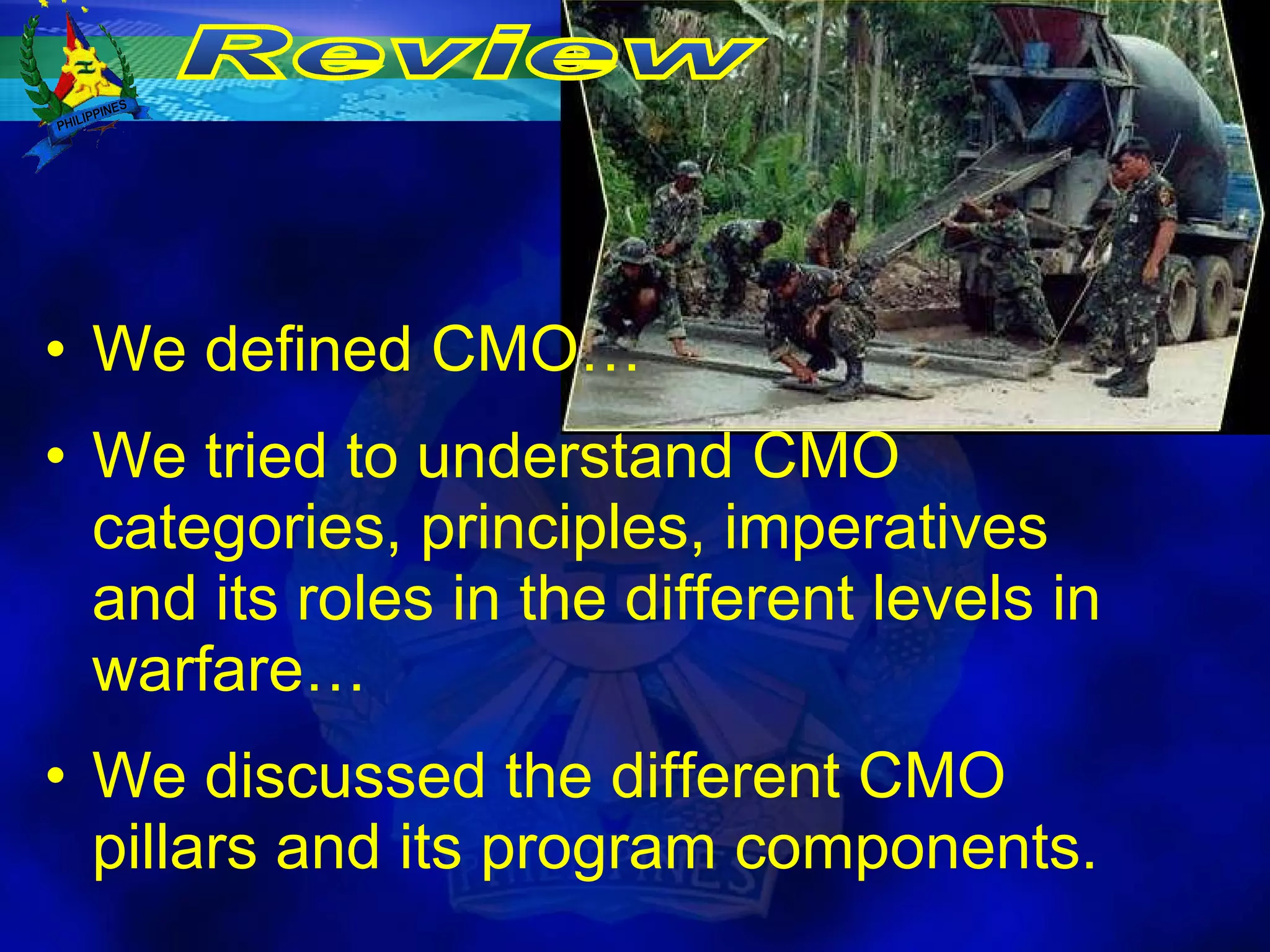 Cmo Fundamentals 31 Jan2008 | PPT
