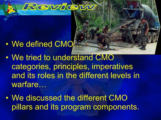 Cmo Fundamentals 31 Jan2008 | PPT