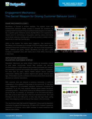 CMO Guide to Digital Engagement | PDF | Social Networking | Internet