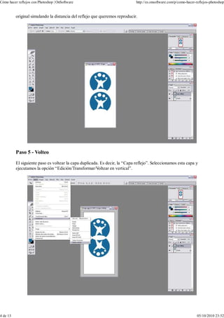 Cómo hacer reflejos con pho... | PDF
