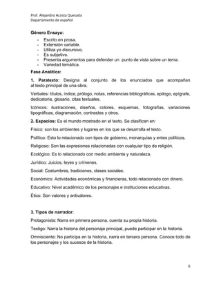 Cómo hacer un análisis literario | PDF