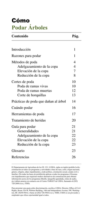 Cómo podar árboles arqui libros - al | PDF