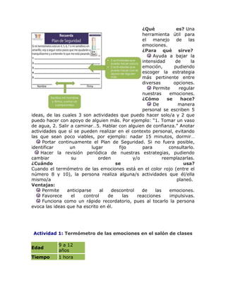Cómo podemos manejar nuestras emociones y ayudar a alumnos | DOCX