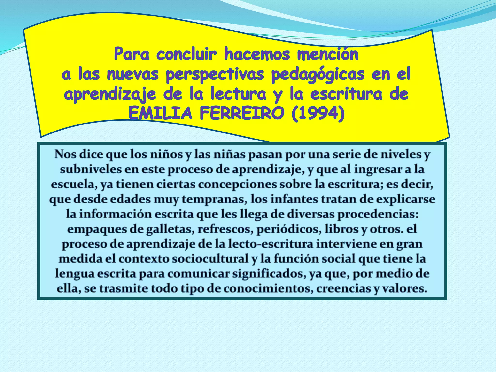 Cómo preparar un buen lector y escritor | PPT