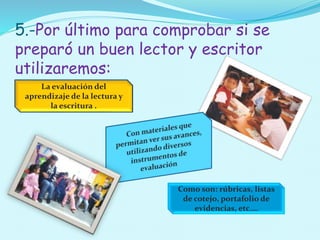 Cómo preparar un buen lector y escritor | PPT | Descarga Gratuita