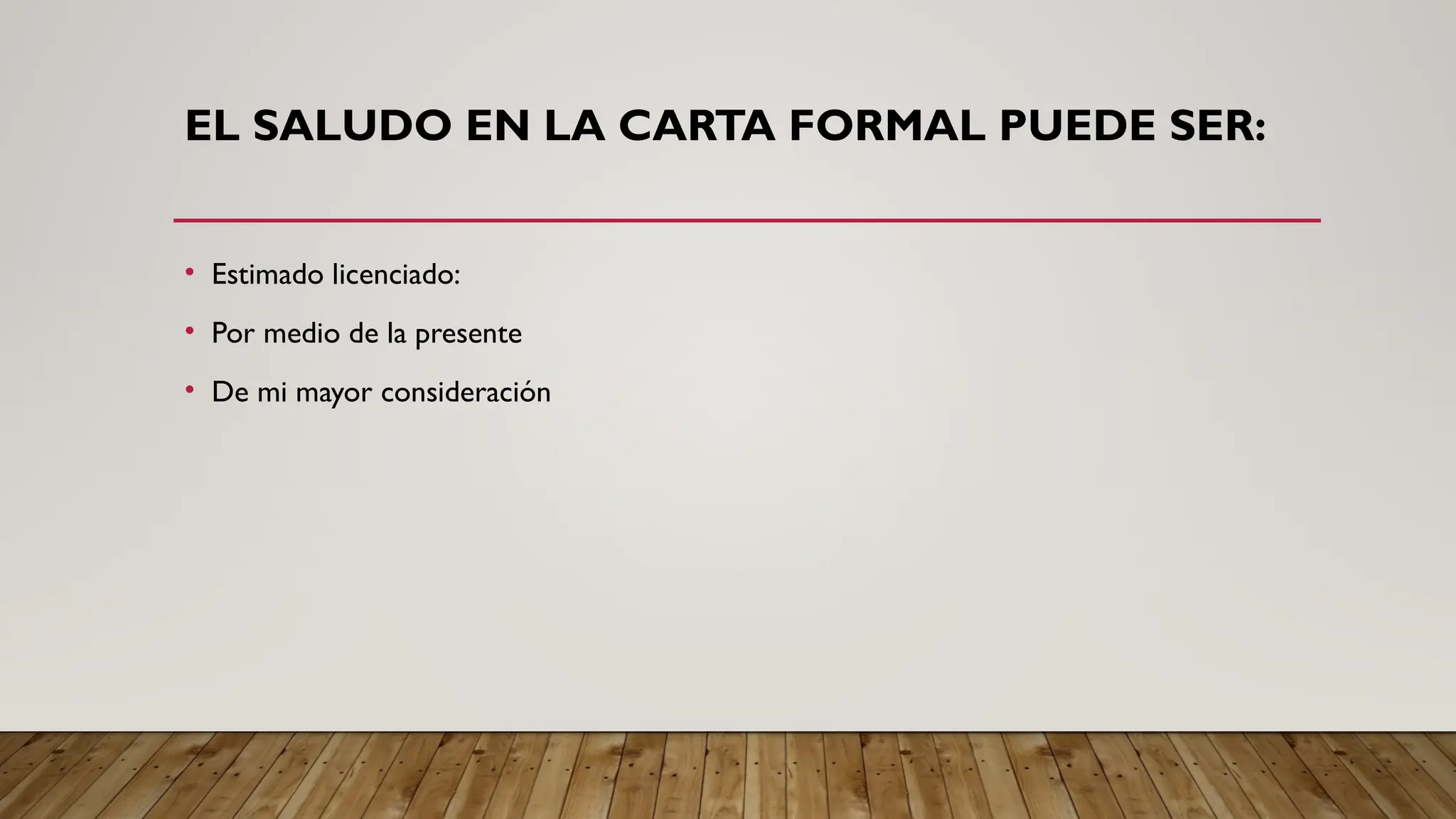 Cómo redactar una carta formal realmente formal | PPT