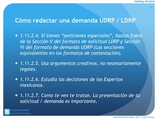 Cómo Redactar una Demanda y Contestación UDRP (disputa de nombres de ...