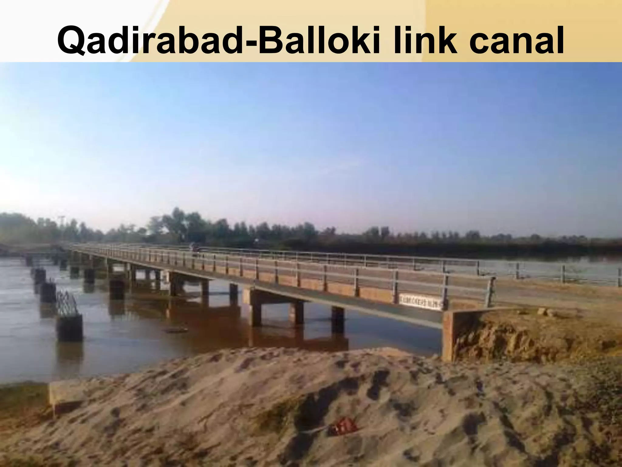 Link canals, Baraages and Dams | PPTX