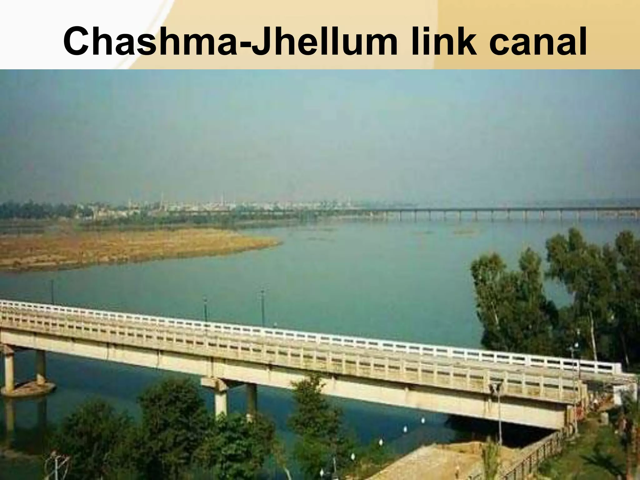 Link canals, Baraages and Dams | PPTX