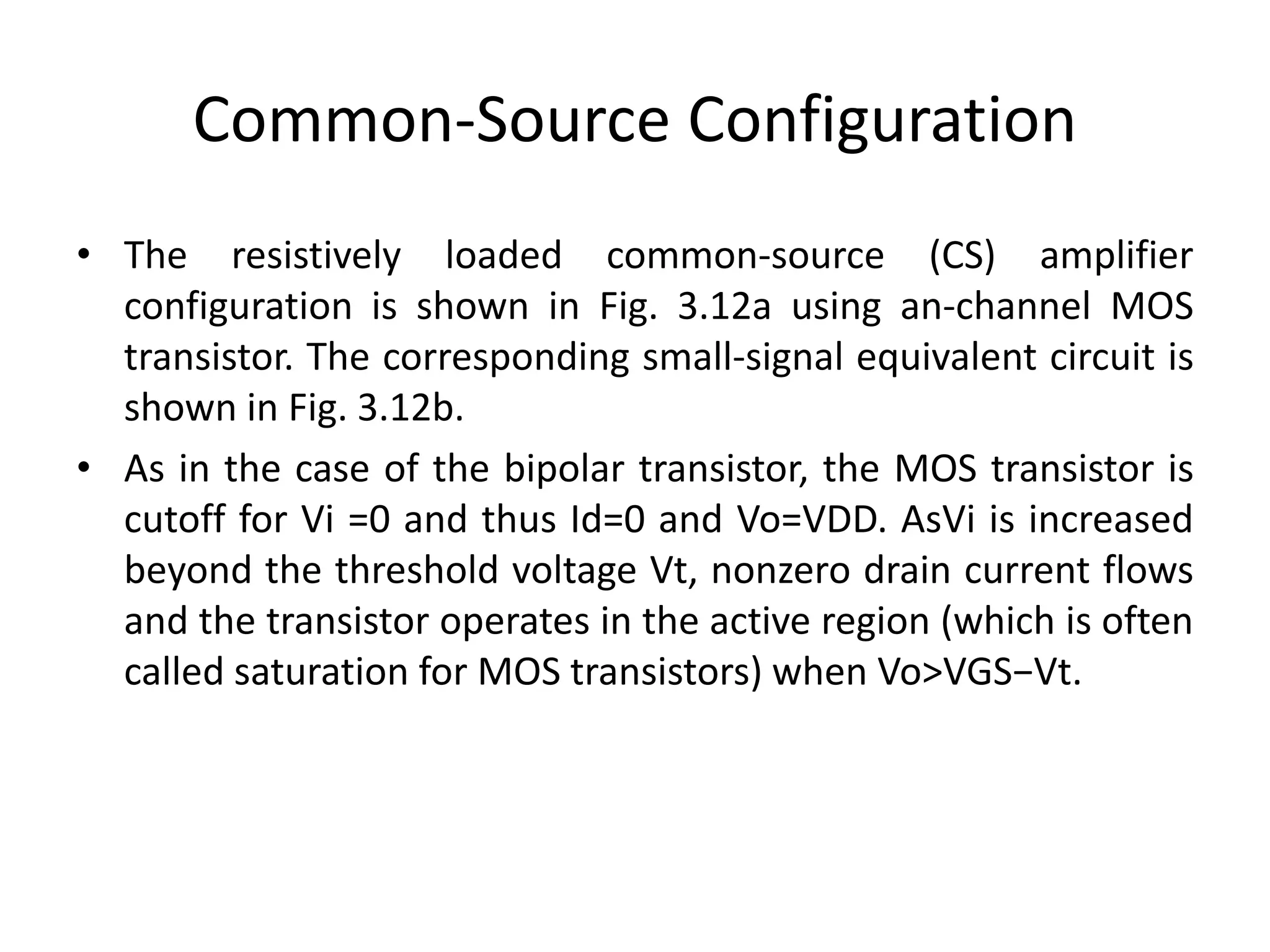 CMOS analog circuit notes , amplifiers .pptx
