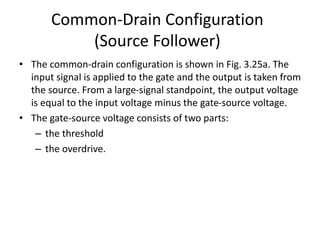 CMOS analog circuit notes , amplifiers .pptx