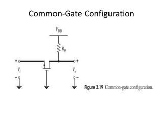 CMOS analog circuit notes , amplifiers .pptx