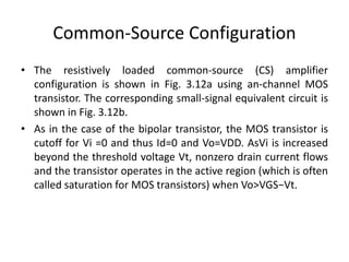 CMOS analog circuit notes , amplifiers .pptx