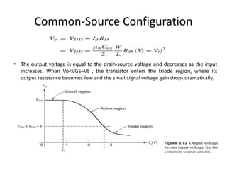 CMOS analog circuit notes , amplifiers .pptx