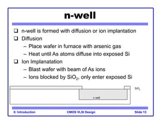 cmos-fabrication and nmos fabrication.ppt