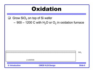 cmos-fabrication and nmos fabrication.ppt