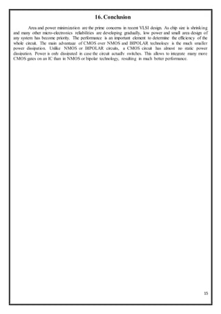 CMOS VLSI PROJECT || CMOS 3-Bit Binary to Square of the given Input ...