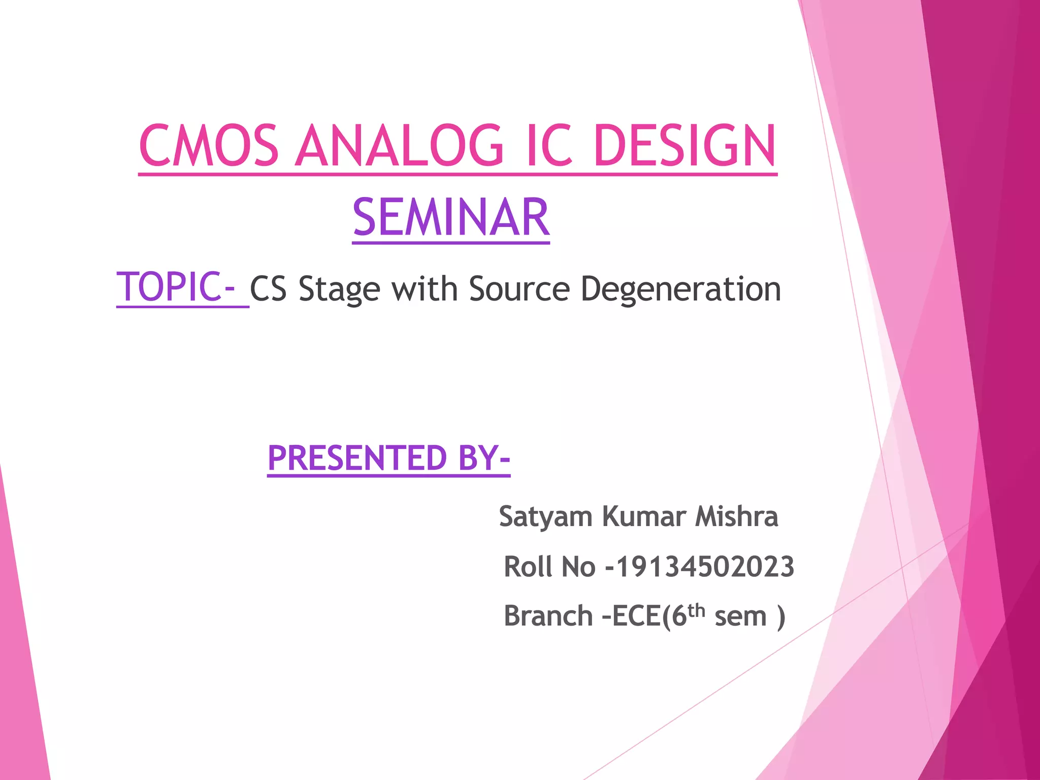 CMOS analog IC Design presentation.pptx
