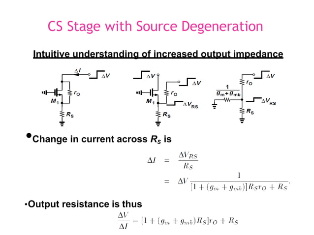 CMOS analog IC Design presentation.pptx | Physics | Science