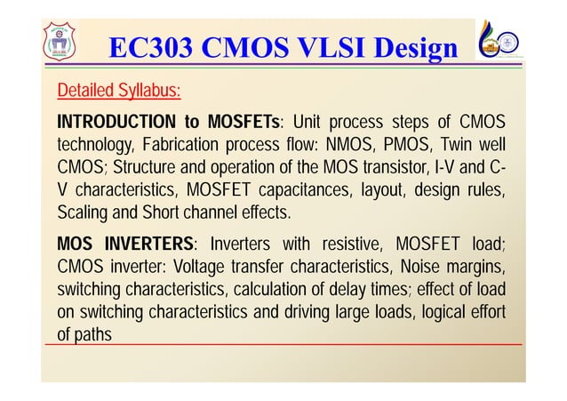CMOS_Basics_PPT.pdf | Physics | Science