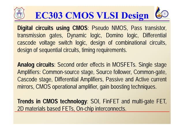 CMOS_Basics_PPT.pdf | Physics | Science