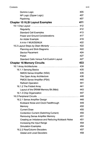 VLSI Design Book CMOS_Circuit_Design__Layout__and_Simulation | PDF
