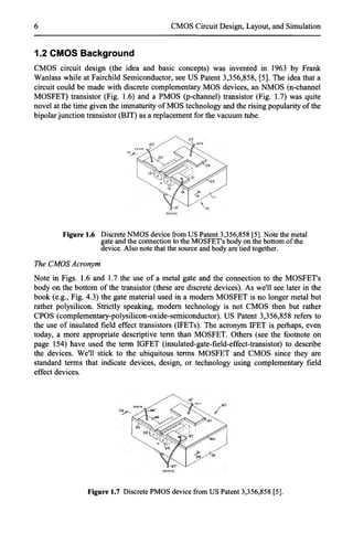 VLSI Design Book CMOS_Circuit_Design__Layout__and_Simulation | PDF