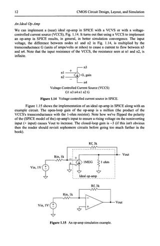 VLSI Design Book CMOS_Circuit_Design__Layout__and_Simulation | PDF ...