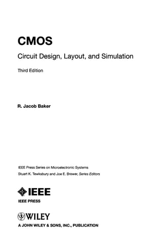 VLSI Design Book CMOS_Circuit_Design__Layout__and_Simulation | PDF