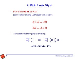 Cmos Combinational Logic Circuits Pdf