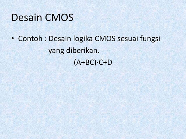 CMOS DIGITAL LOGIC.pptx