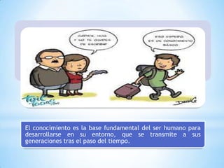 Cómo se construye el conocimiento | PPTX