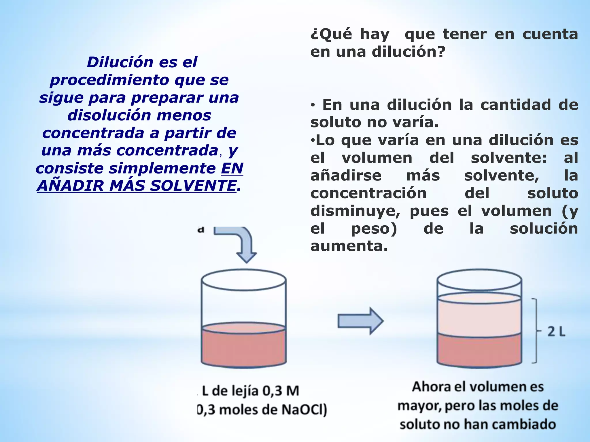 Cómo se desarrolla el proceso de disolución? | PPTX | Chemistry | Science